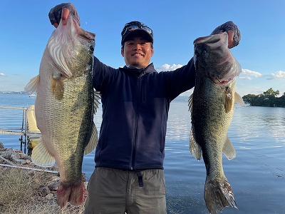 ラバージグで50up×2 | BRUSH（ブラッシュ） 琵琶湖 バスフィッシング情報、釣果 動画 ムービー満載